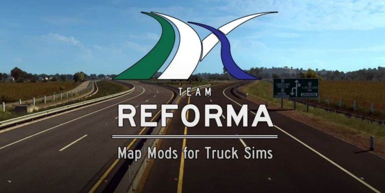 Reforma Other Maps Patch v32.156 Mod - ATS Mod | American Truck ...