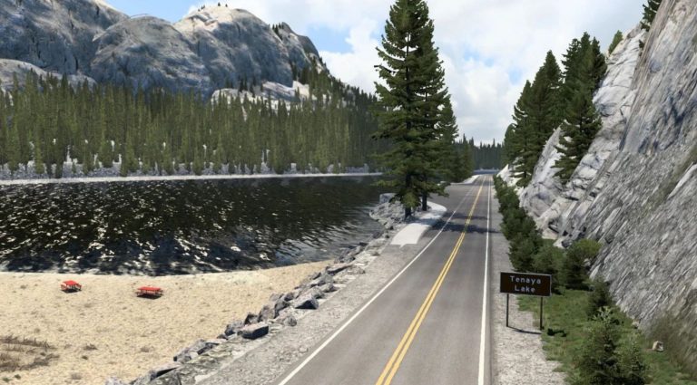 Reforma Sierra Nevada Remake v1.8.156 Mod - ATS Mod | American Truck ...