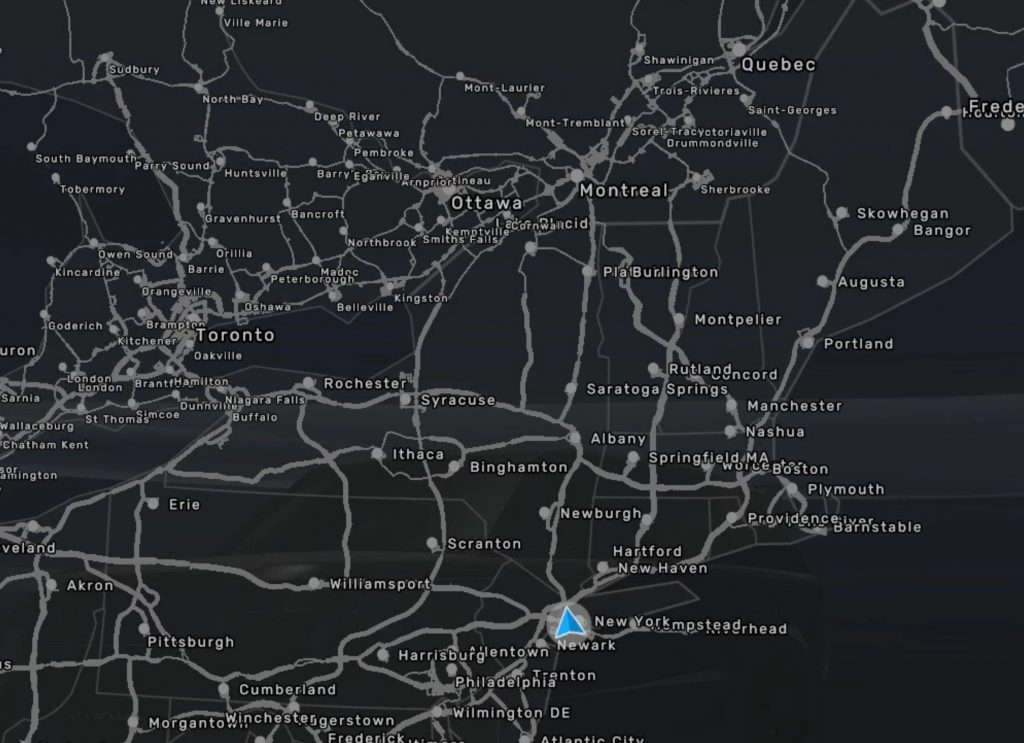 US EASTERN NETWORK V1.11 Mod - ATS Mod | American Truck Simulator Mod