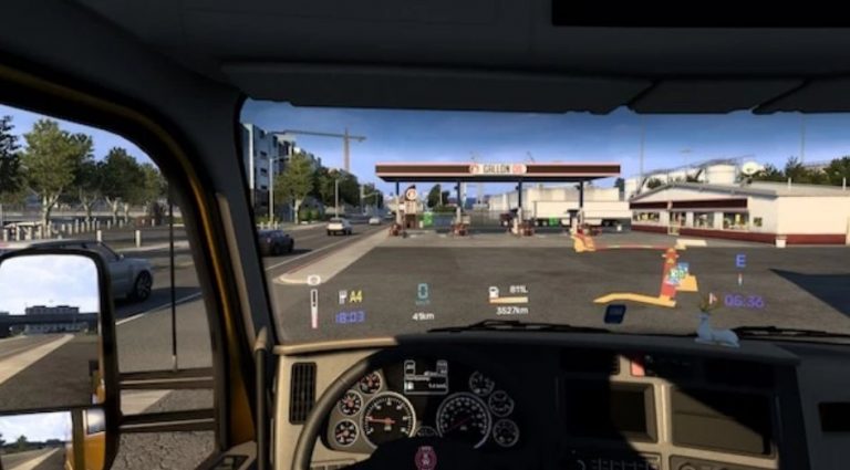 YTHQ GPS v1.0 1.56 Mod - ATS Mod | American Truck Simulator Mod