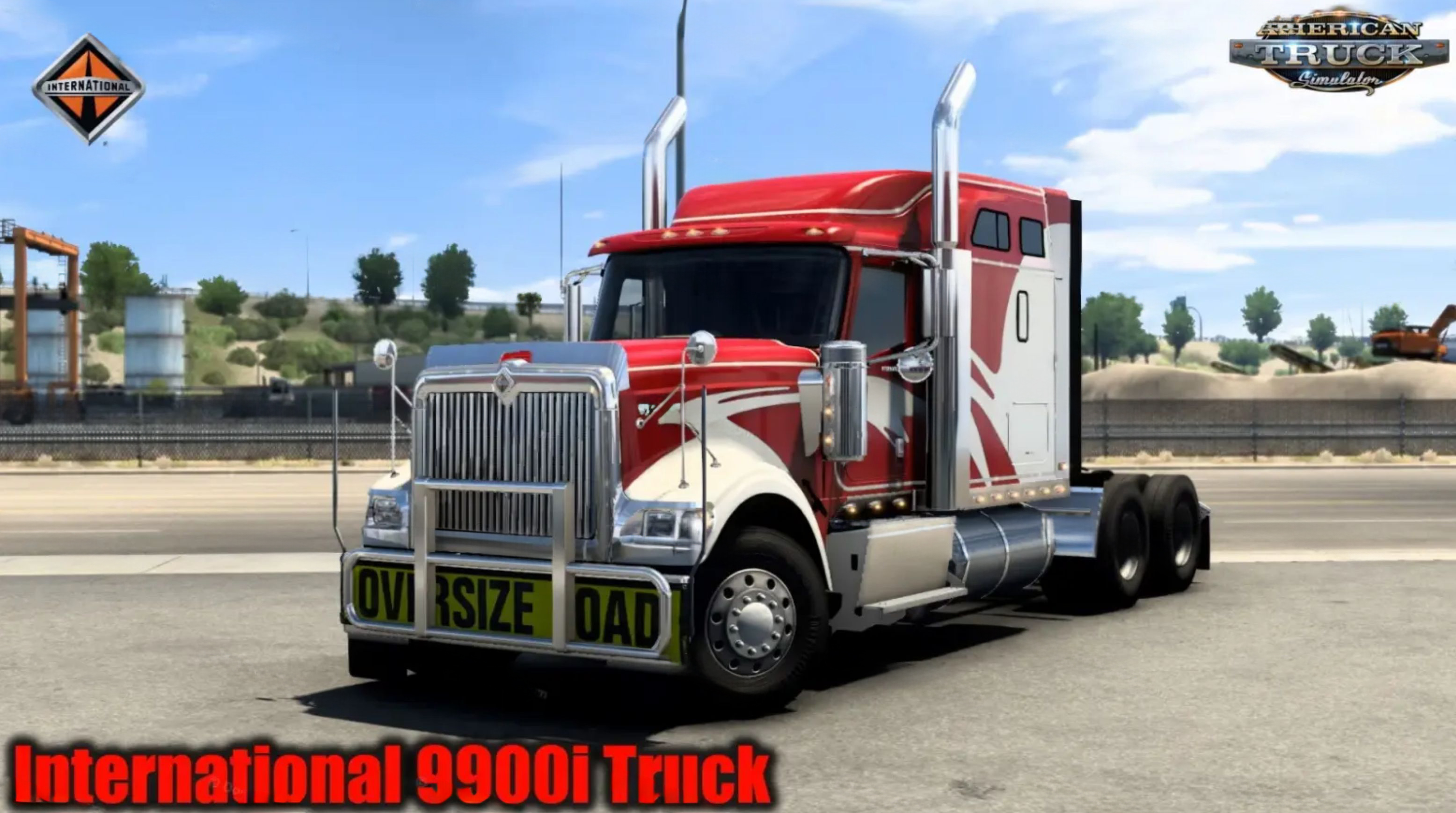 International 9900i + Interior V1.3 (1.56.x) Mod - ATS Mod | American ...