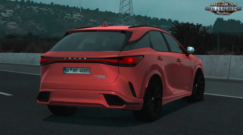 Lexus RX 500h F Sport Performance 2024 V1.3 (1.56.x) Mod - ATS Mod ...