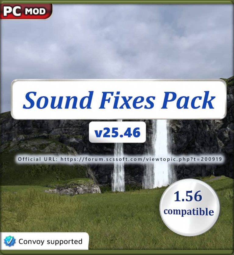 Sound Fixes Pack v25.46 Mod - ATS Mod | American Truck Simulator Mod