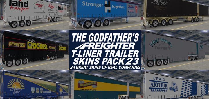 ATS Trailer Skins Mods | American Truck Simulator Trailer Skins mods