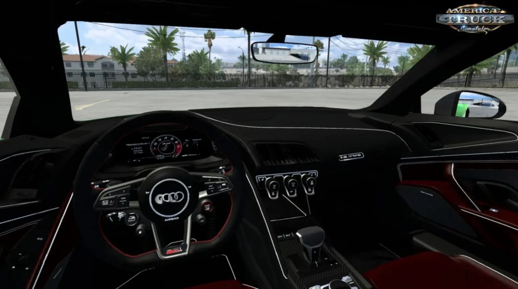 Audi R8 V10 Spyder 2021 + Interior v1.4 (1.56.x) Mod - ATS Mod ...