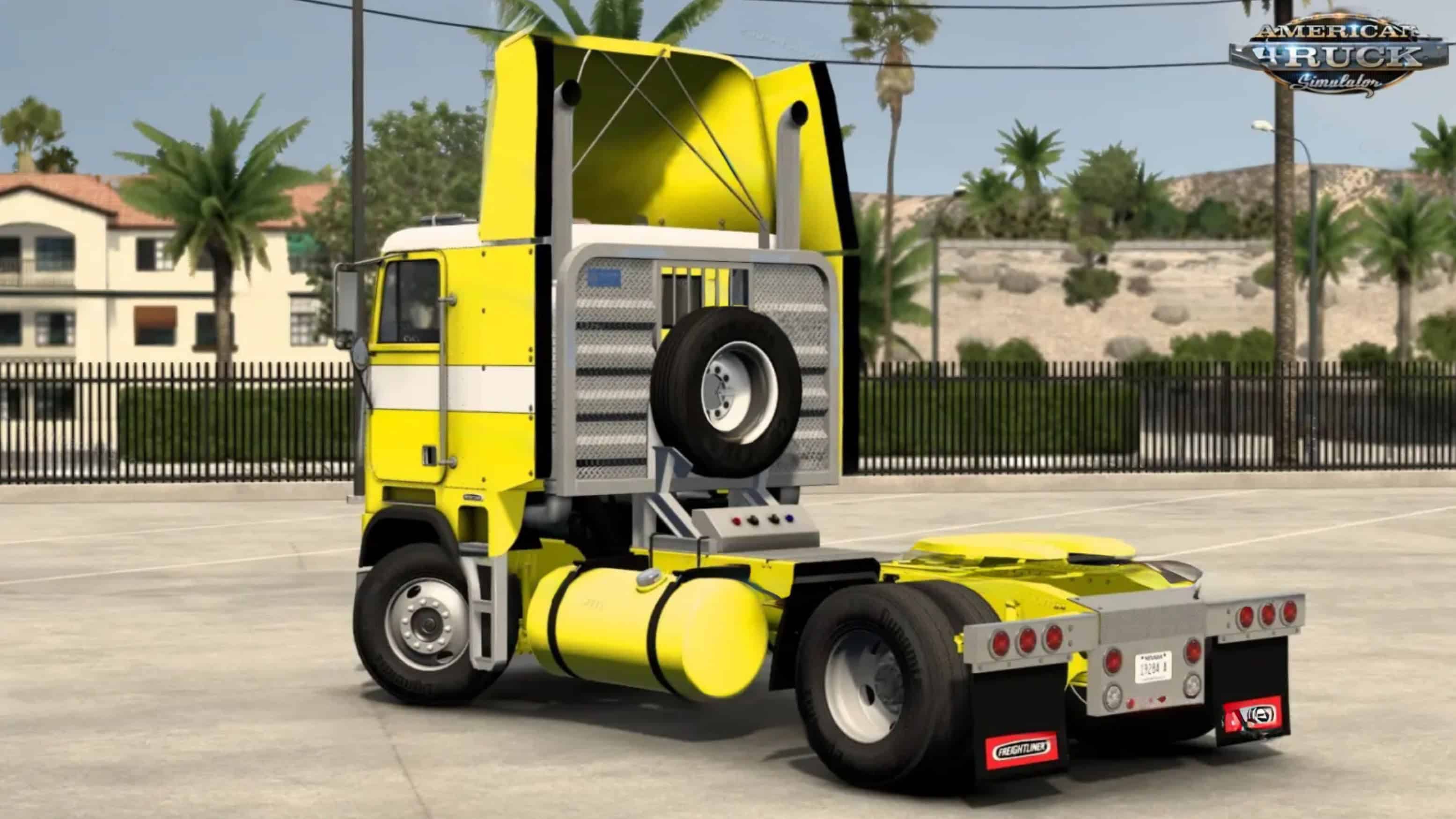 Freightliner FLA – FLB + Interior v0.1 (1.56.x) Mod - ATS Mod ...
