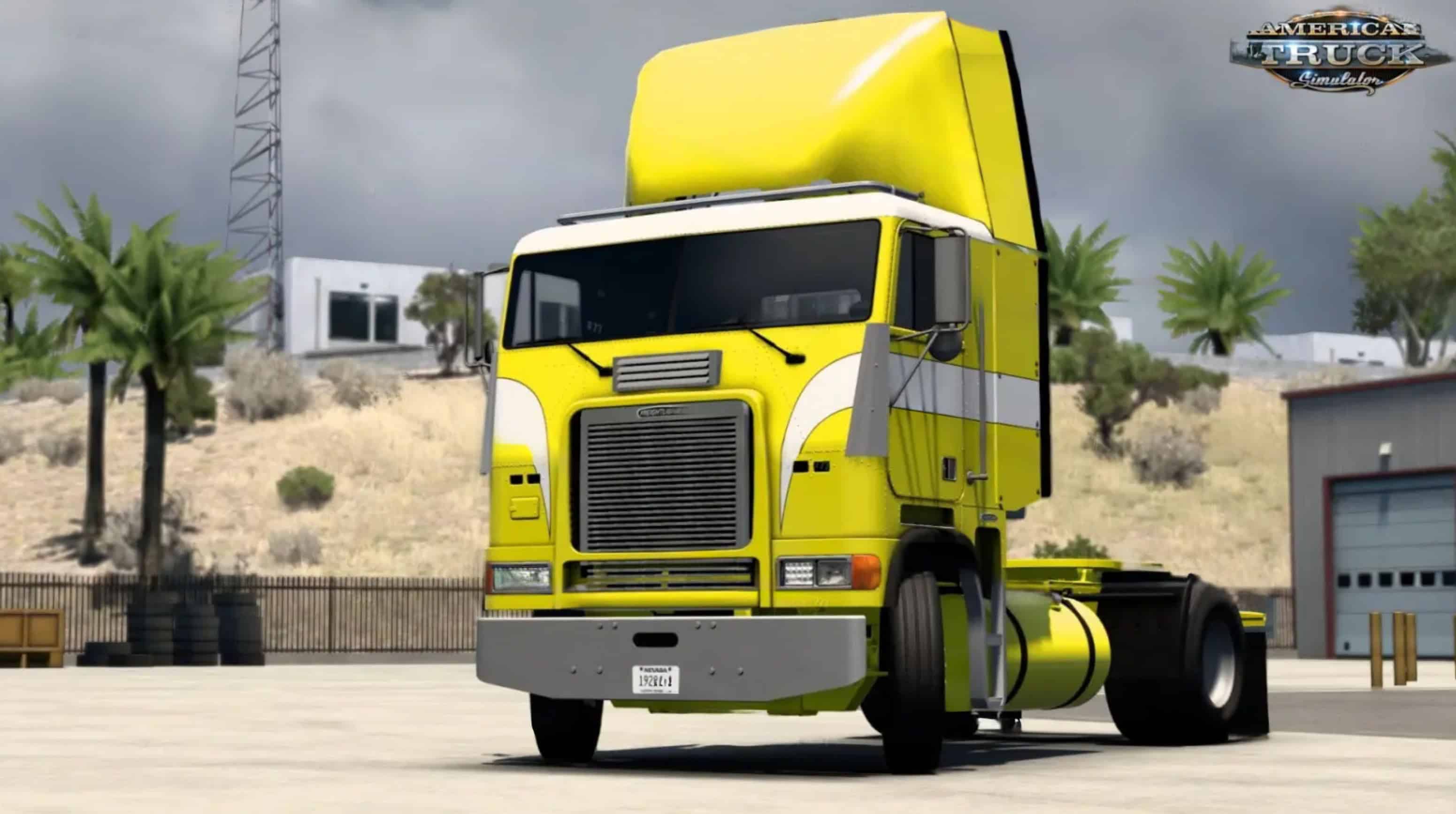 Freightliner FLA – FLB + Interior v0.1 (1.56.x) Mod - ATS Mod ...