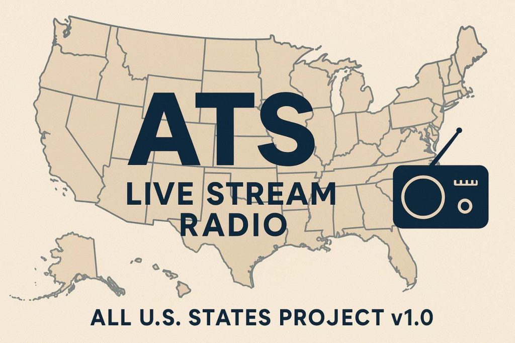 Live Stream Radio – All U.S. States Project v1.0 Mod - ATS Mod ...