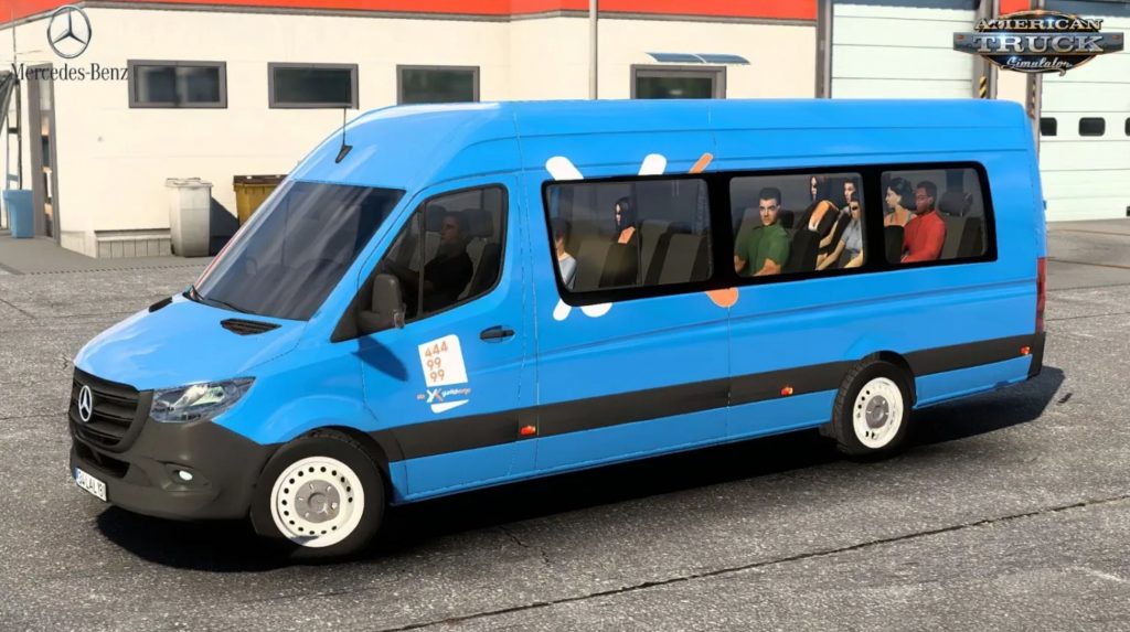 Mercedes Benz Sprinter 2021 v1R160 (1.57.x) Mod - ATS Mod | American ...