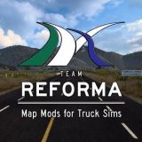 Reforma map v2.9.6 Mod - ATS Mod | American Truck Simulator Mod