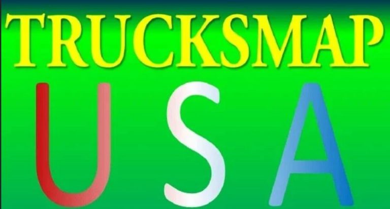 Trucksmap USA v1.3pa2 Mod - ATS Mod | American Truck Simulator Mod