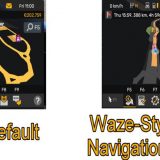 Waze Style GPS Navigation Colors - Realistic Dark Mode v1.8 Mod - ATS ...