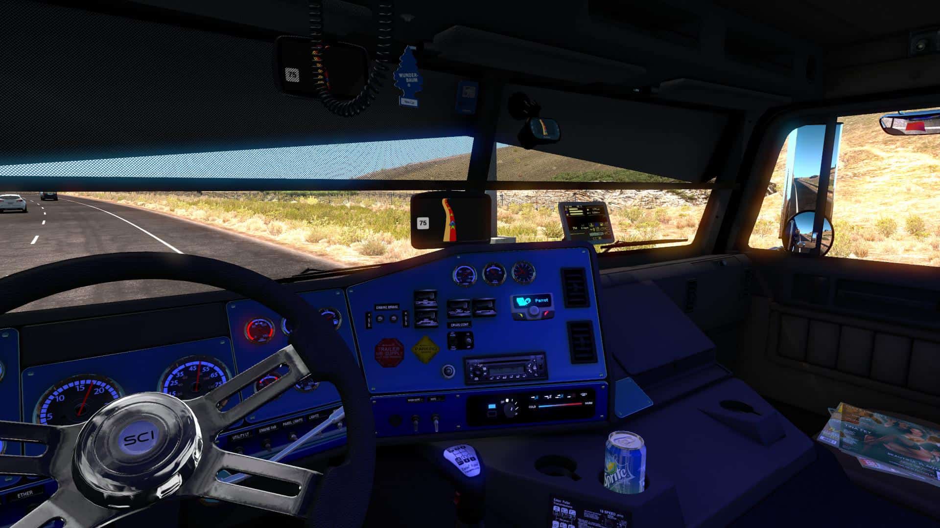 FREIGHTLINER FLB EDITED BY HARVEN V2.0 (1.28, 1.29) MOD Mod - ATS Mod ...