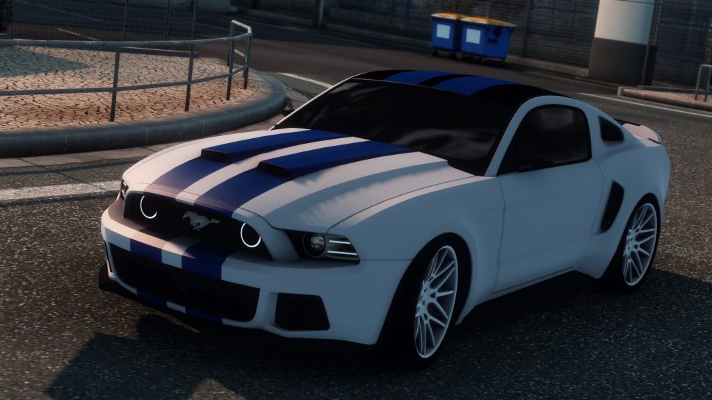 Ford Mustang v1.7 Mod - ATS Mod | American Truck Simulator Mod