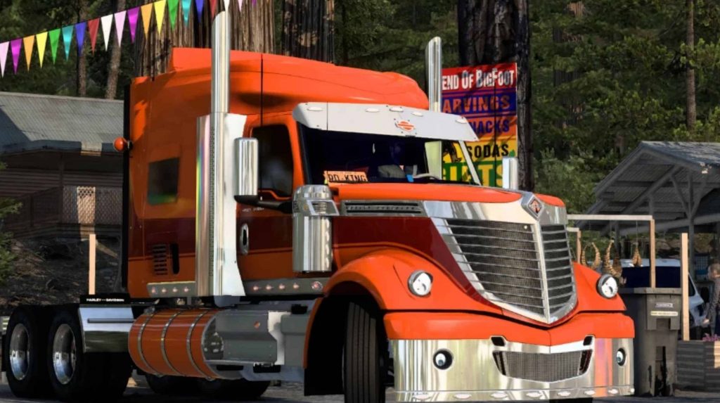 Harley-Davidson International Lonestar v12.0 Mod - ATS Mod | American ...