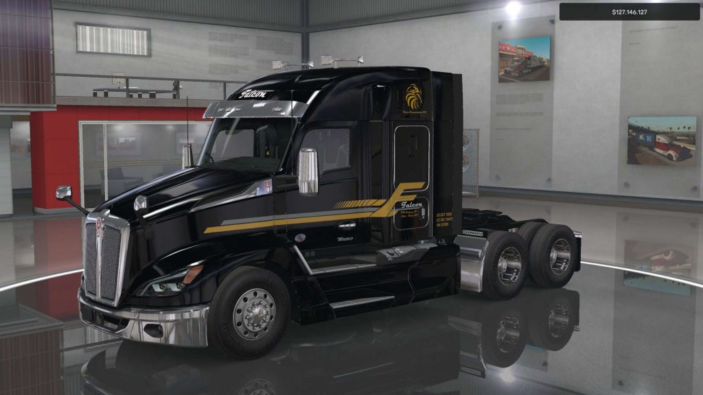 Kenworth T 680 Falcon Transportation 1.57 Mod - ATS Mod | American ...
