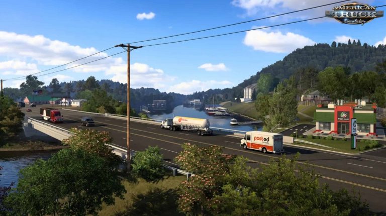 MHAPro Map v1.57 Mod - ATS Mod | American Truck Simulator Mod