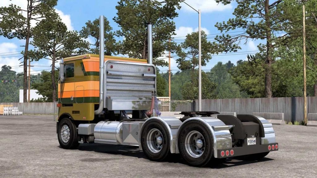 Peterbilt 362 Cabover v5.0 Mod - ATS Mod | American Truck Simulator Mod