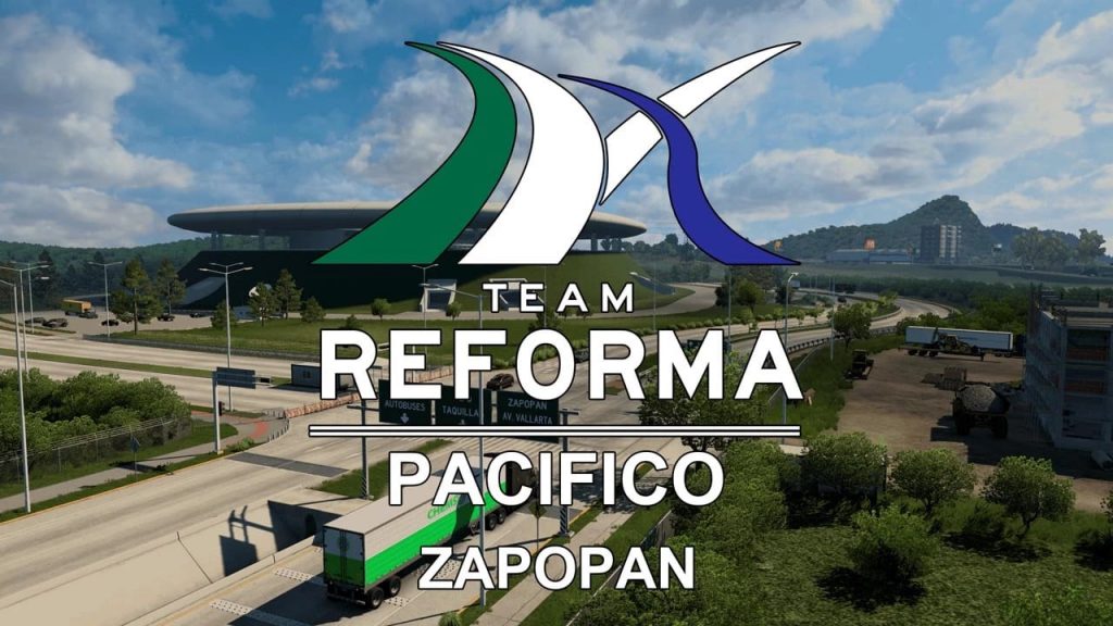 Reforma Pacifico v4.12 Mod - ATS Mod | American Truck Simulator Mod