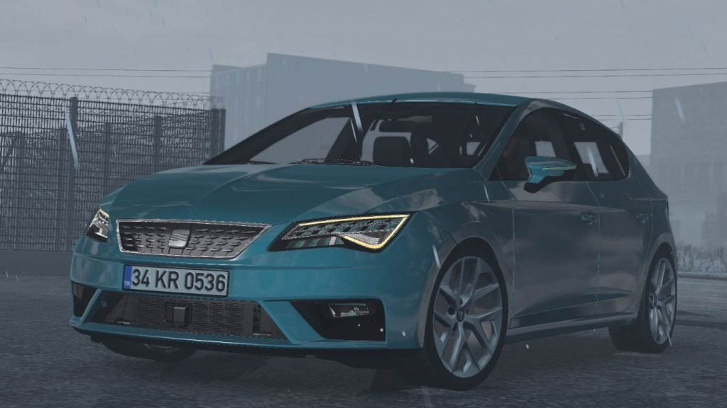 Seat Leon v2.4 Mod - ATS Mod | American Truck Simulator Mod