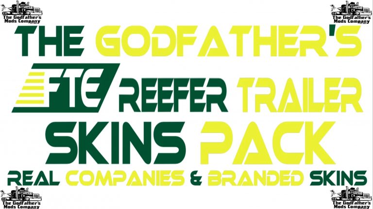 The Godfather's FTE Reefer Trailer Skins Pack v1.2 Mod - ATS Mod ...
