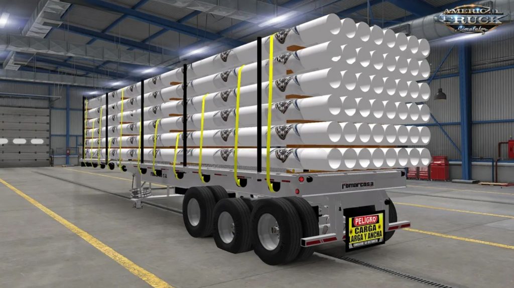 Trailer Romarco 2024 v1.3 (1.57.x) Mod - ATS Mod | American Truck ...
