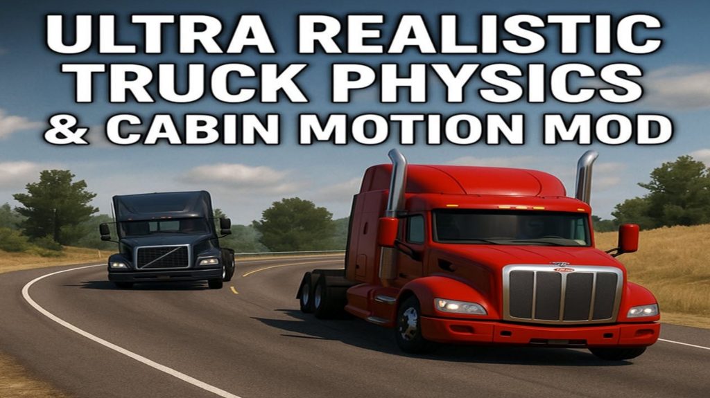 Ultra Realistic Truck Physics & Cabin Motion v2.2 Mod - ATS Mod ...