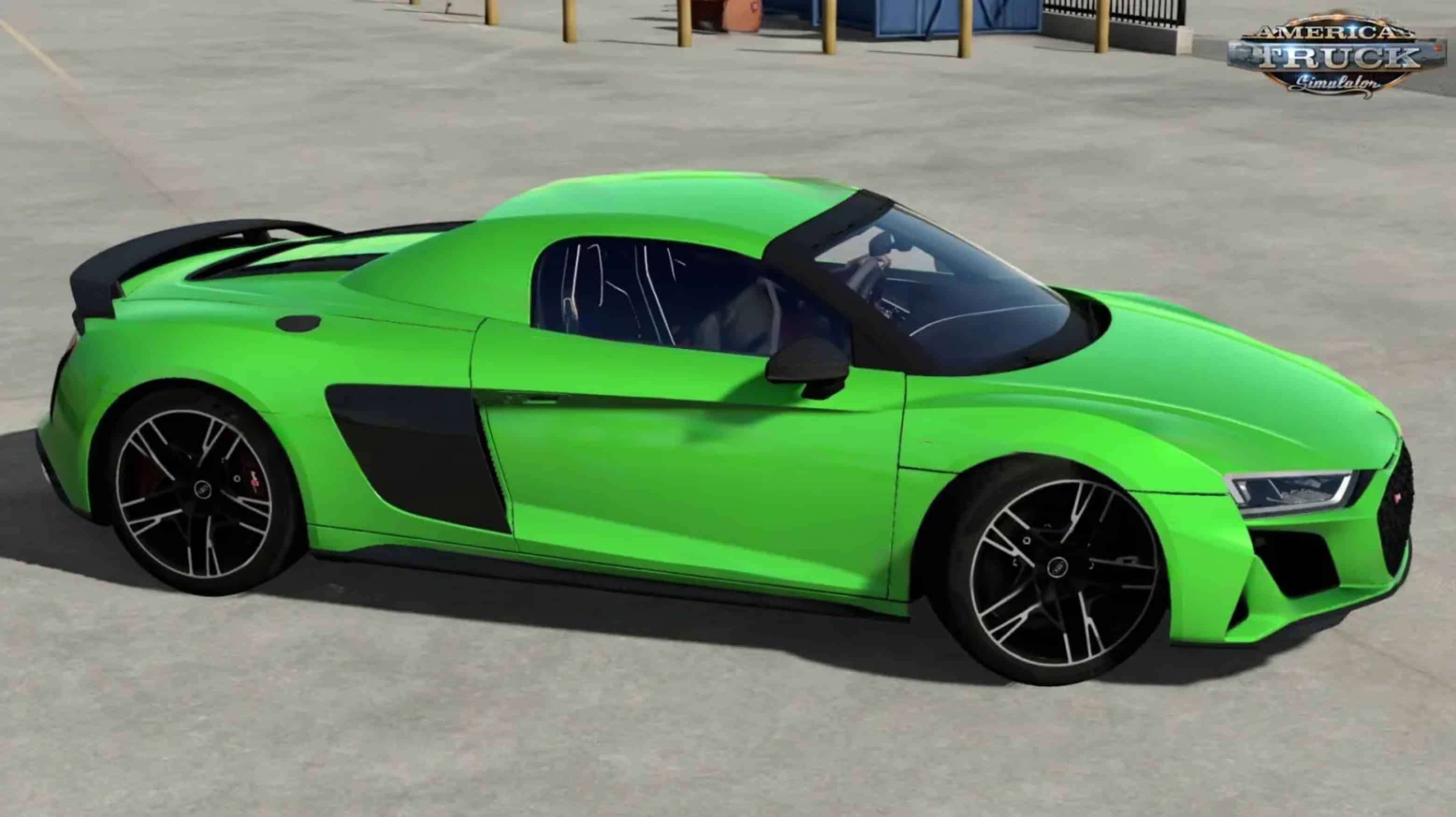 Audi R8 V10 Spyder 2021 + Interior v1.5 (1.57.x) Mod - ATS Mod ...