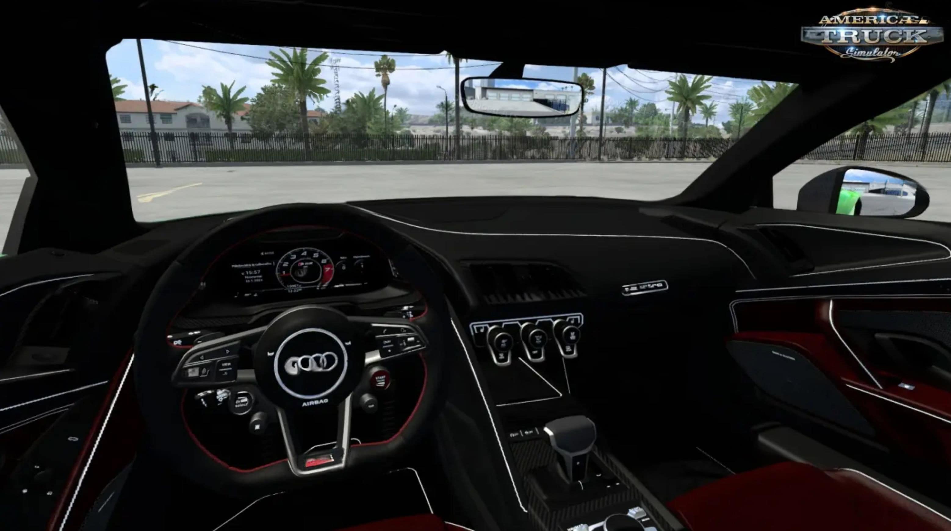 Audi R8 V10 Spyder 2021 + Interior v1.5 (1.57.x) Mod - ATS Mod ...