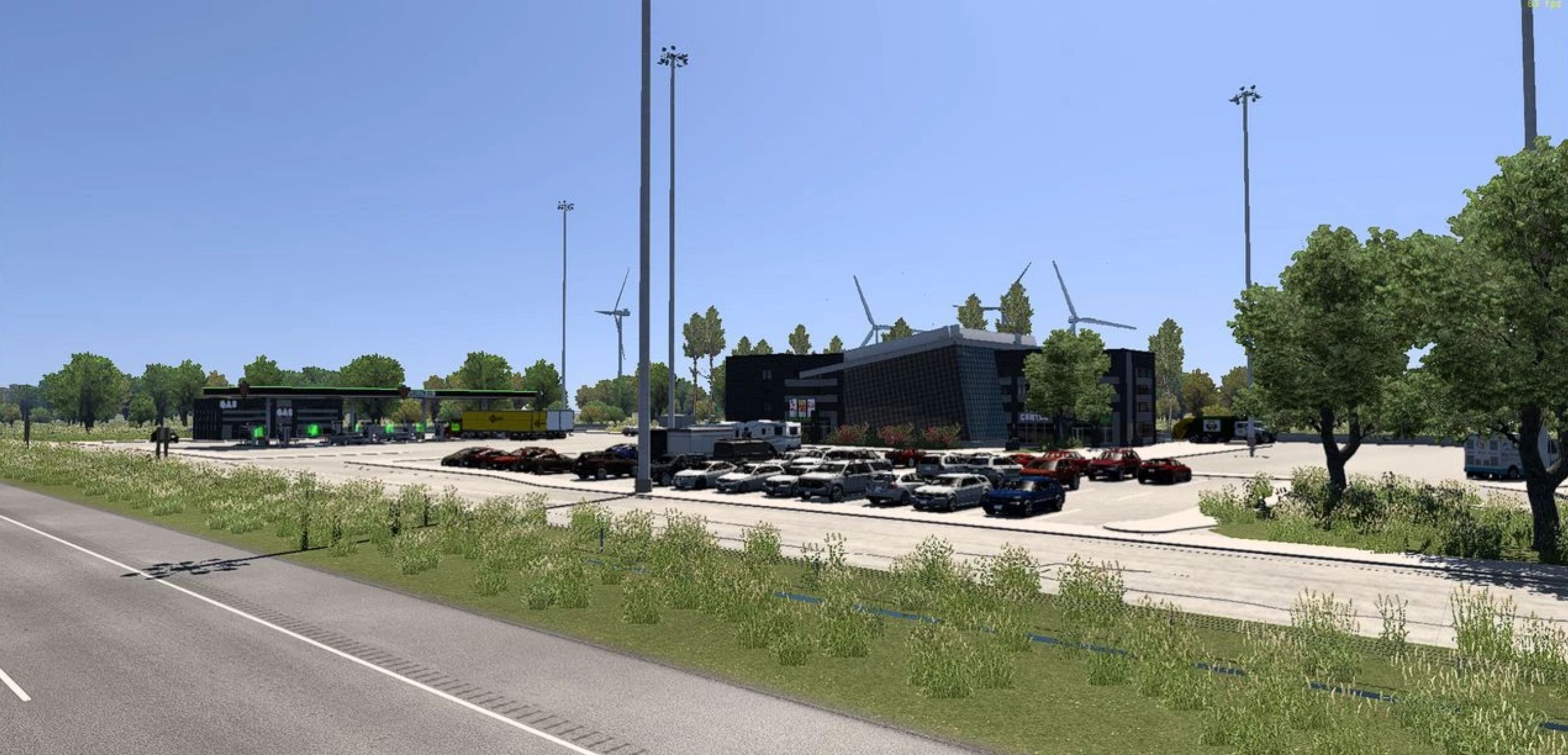 Border Cities Mod v1.1 Mod - ATS Mod | American Truck Simulator Mod