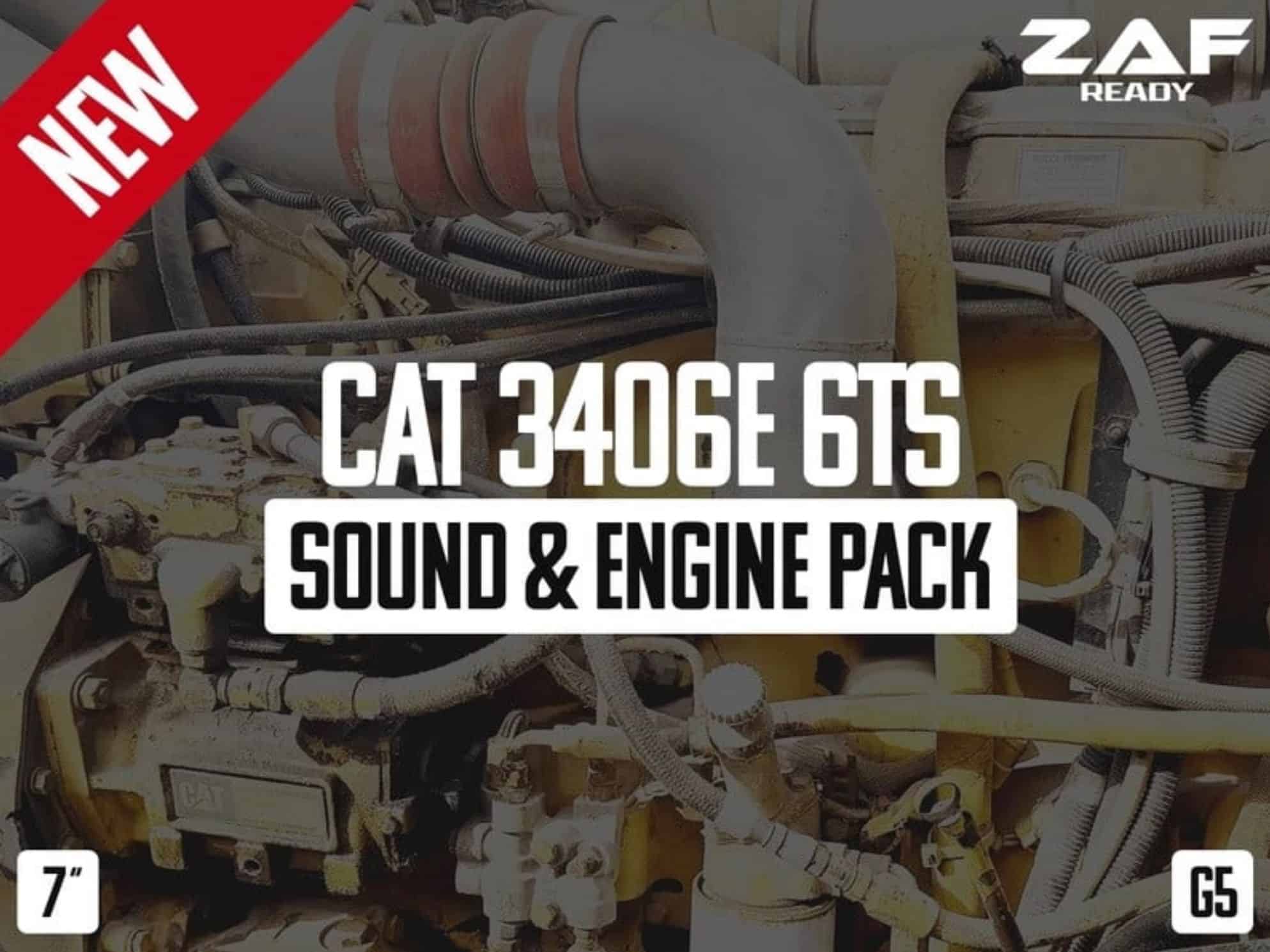 CAT 3406E 6TS Sound & Engine Pack v1.1 Mod - ATS Mod | American Truck ...