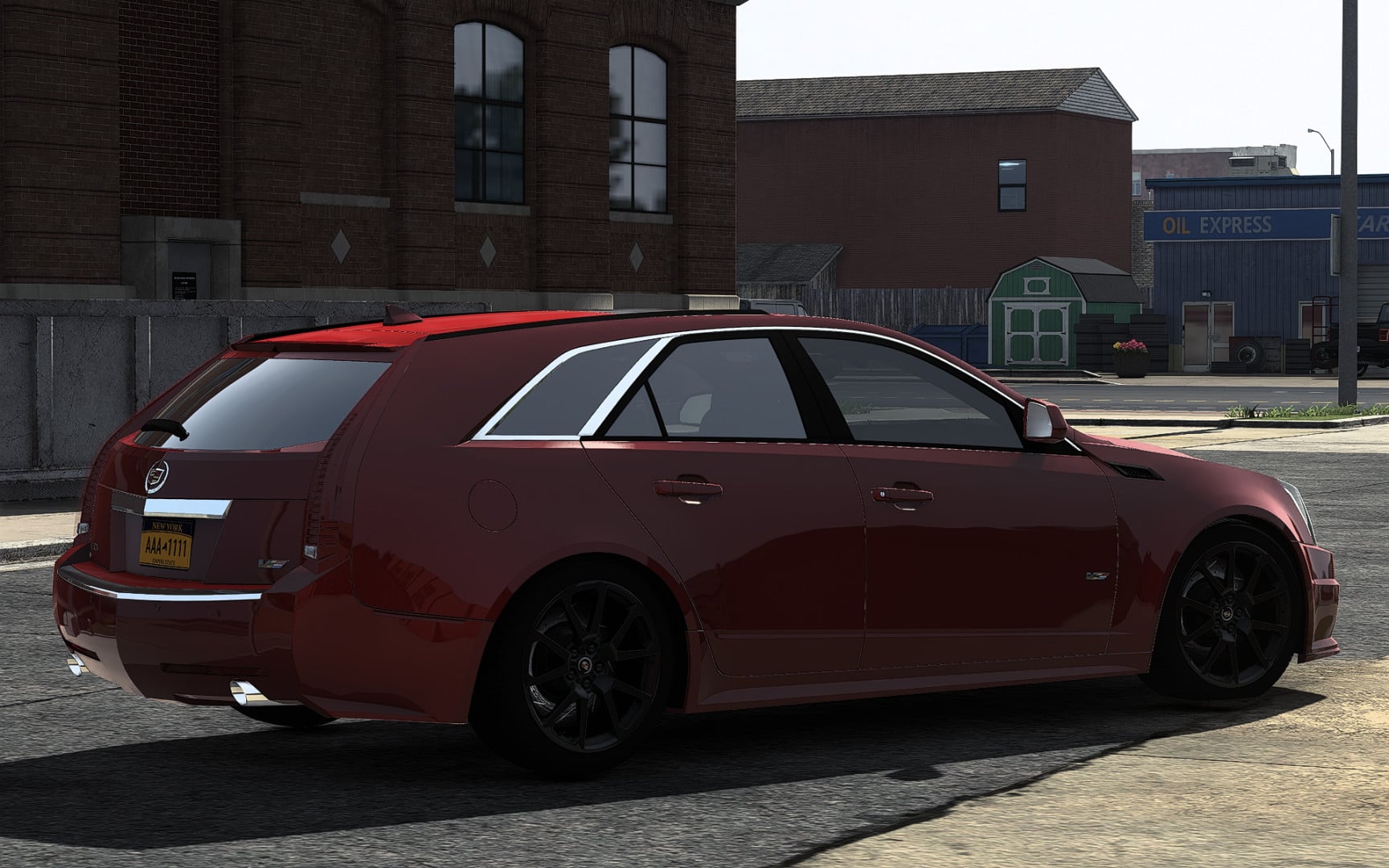 Cadillac CTS-V Sport Wagon 2014 V1.0 1.57 Mod - ATS Mod | American ...