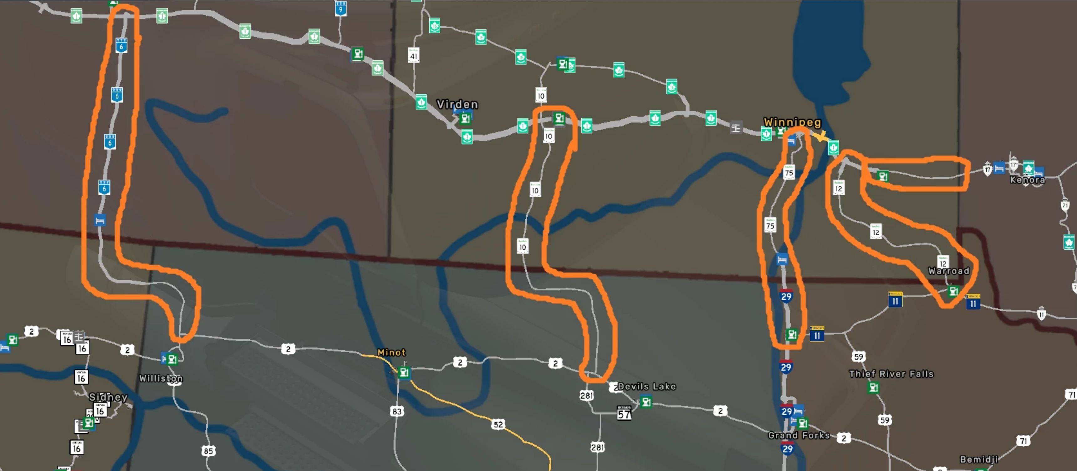CanaMania-Discover North America Road Connection v1.0 1.57 Mod - ATS ...