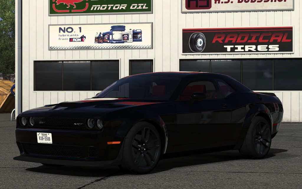 Dodge Challenger SRT Hellcat Widebody 2018 V2.6 1.57 Mod - ATS Mod ...