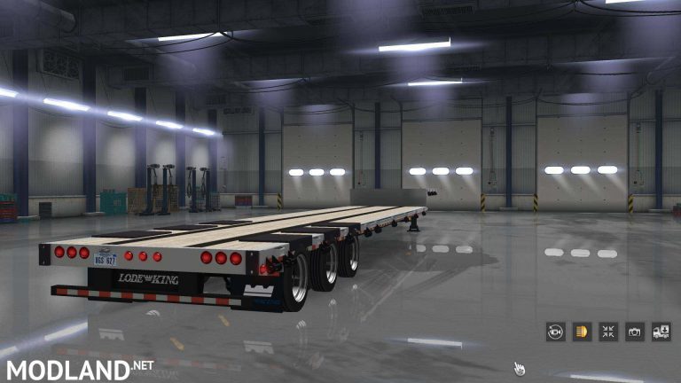 Drop Deck v1.1 Mod - ATS Mod | American Truck Simulator Mod