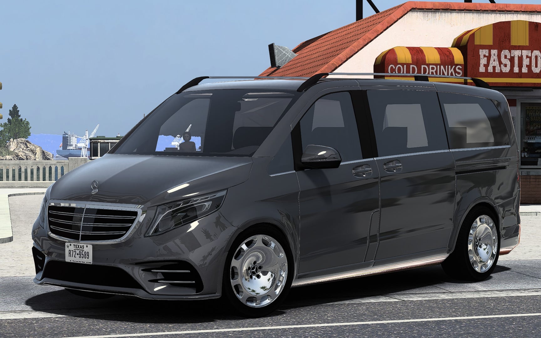 Mercedes-Benz W447 V-Class V4.8 1.57 Mod - ATS Mod | American Truck ...