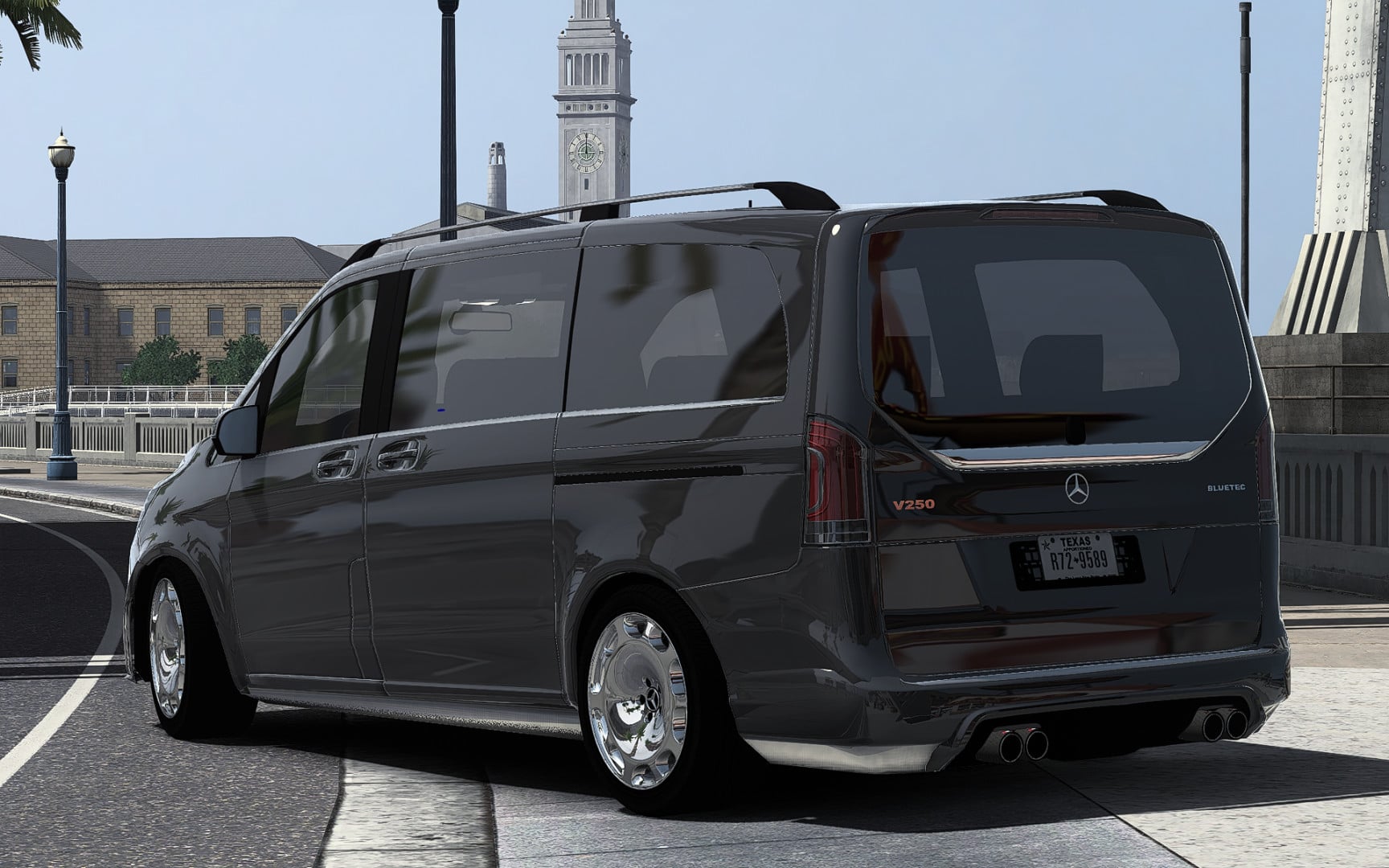 Mercedes-Benz W447 V-Class V4.8 1.57 Mod - ATS Mod | American Truck ...