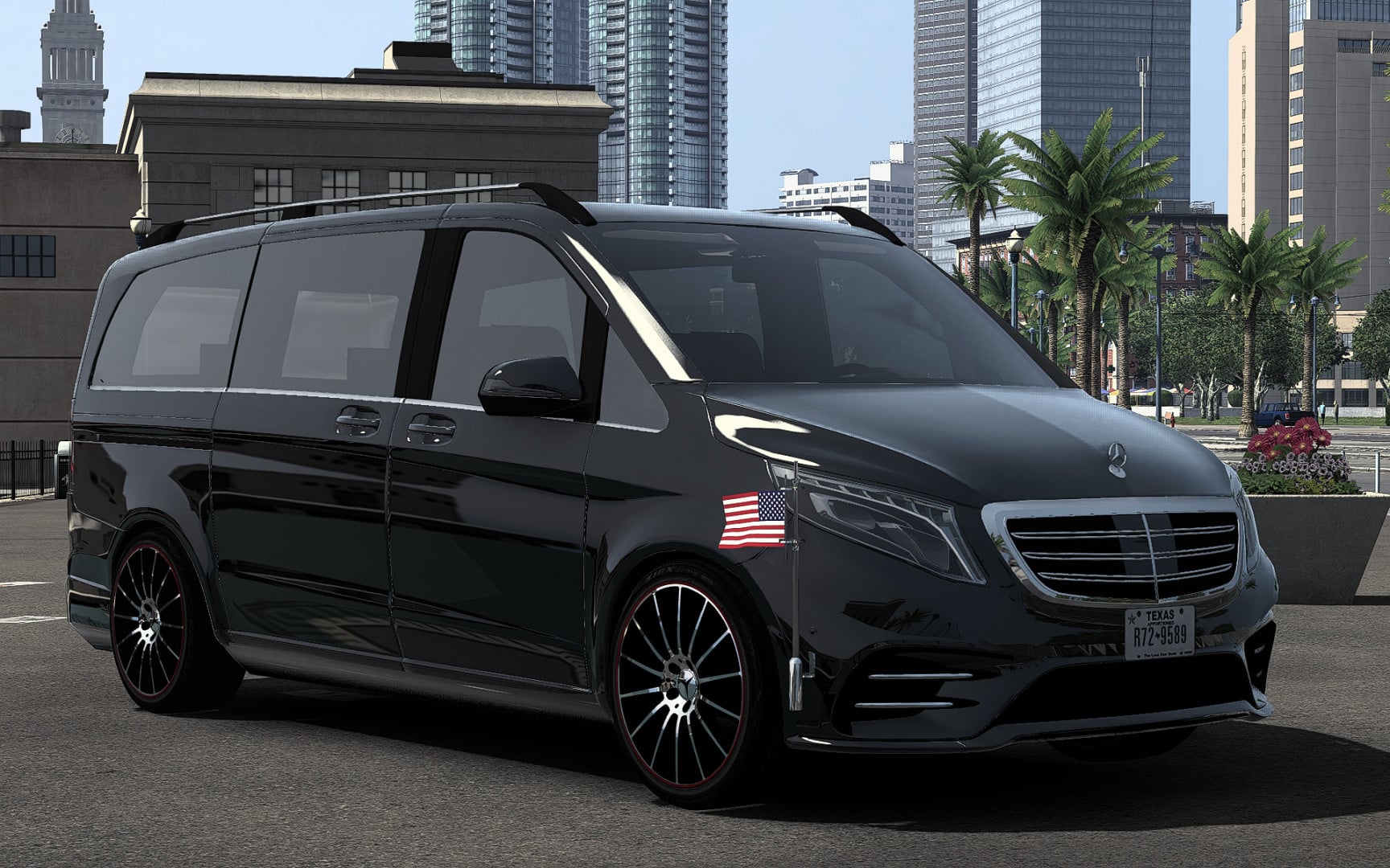 Mercedes-Benz W447 V-Class V4.8 1.57 Mod - ATS Mod | American Truck ...