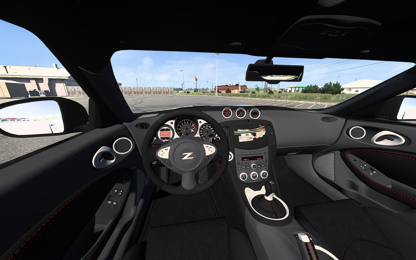 Nissan 370Z NISMO V3.8 1.57 Mod - ATS Mod | American Truck Simulator Mod
