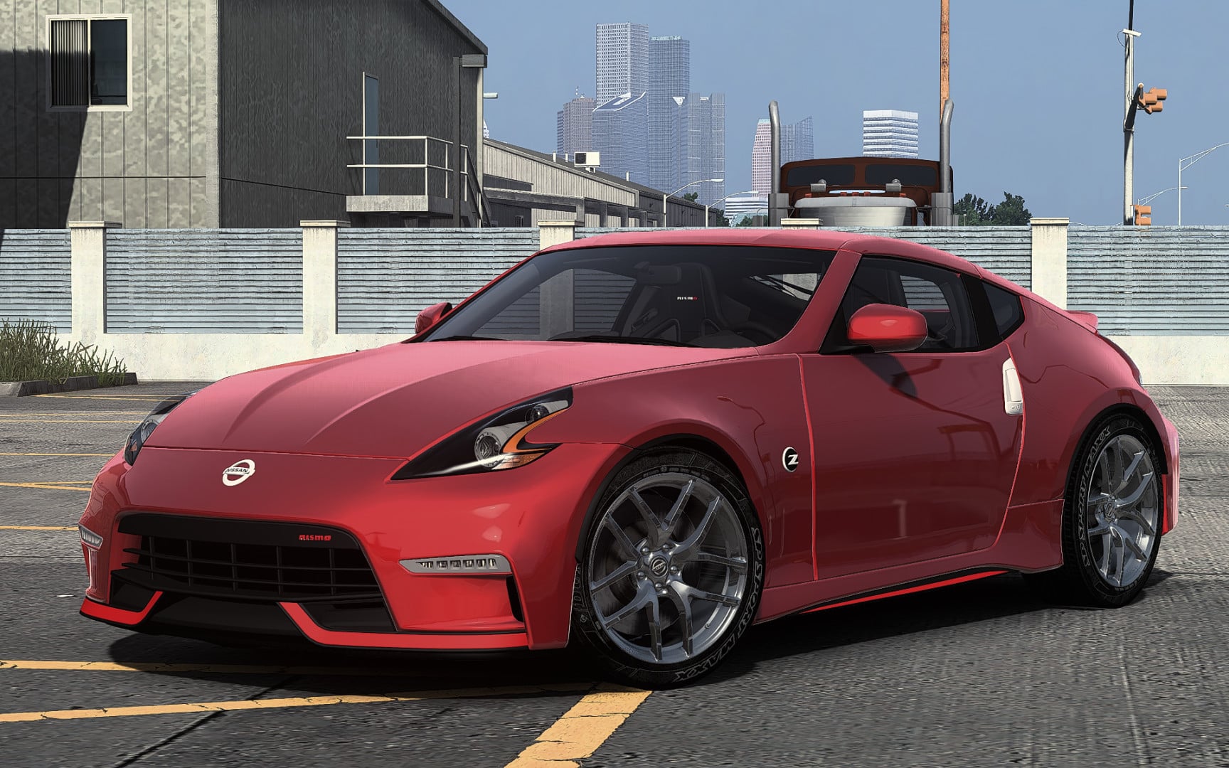 Nissan 370Z NISMO V3.8 1.57 Mod - ATS Mod | American Truck Simulator Mod