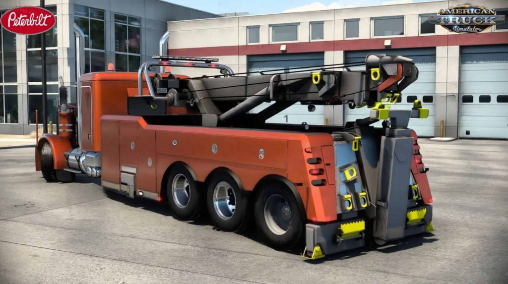 Peterbilt 388 Wrecker Truck v1.6 (1.57.x) Mod - ATS Mod | American ...
