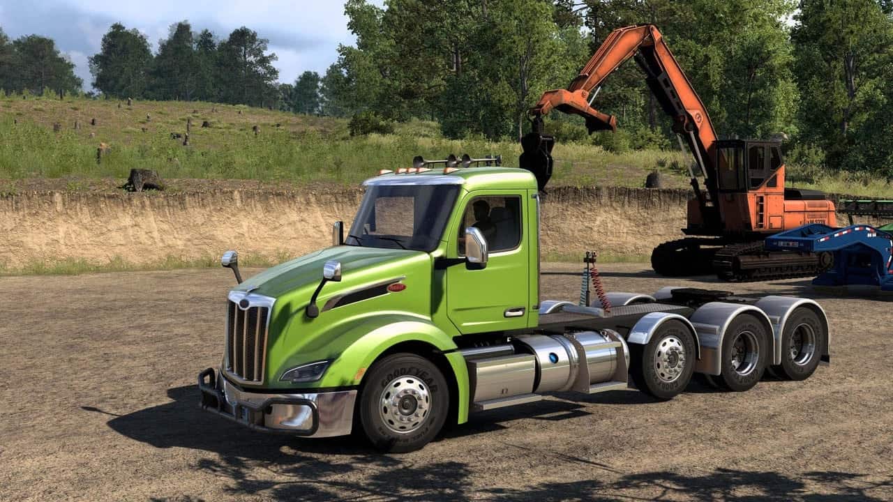 Peterbilt 579 2023 NG v2.2 Mod - ATS Mod | American Truck Simulator Mod