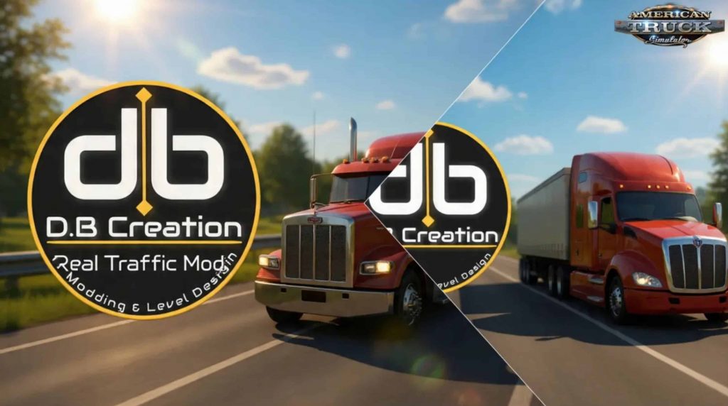 Real Traffic Mod v1.57 By D.B Creation (1.57.x) Mod - ATS Mod ...