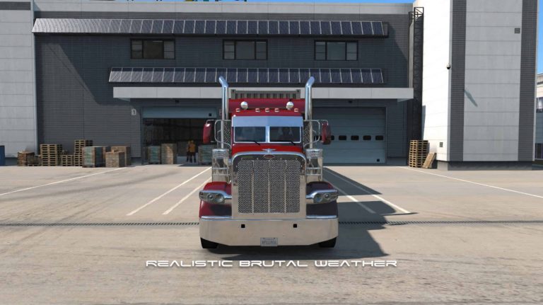 Realistic Brutal Weather ATS v9.7 Mod - ATS Mod | American Truck ...