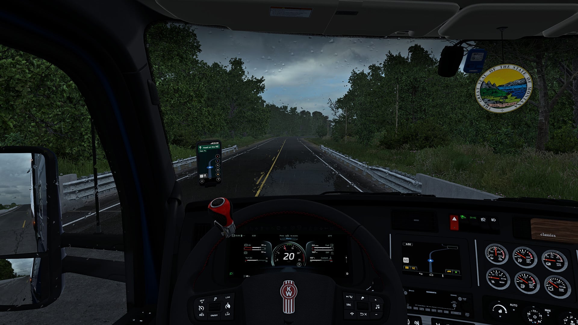Realistic Weather System ATS 2.2 Mod - ATS Mod | American Truck ...