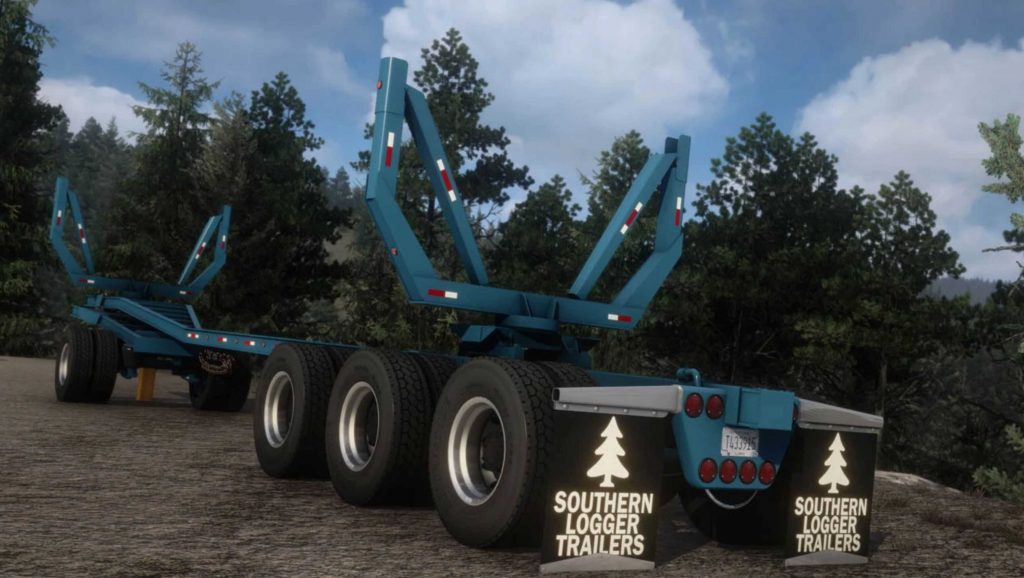 Southern Logging Trailers v1.0 1.57 Mod - ATS Mod | American Truck ...