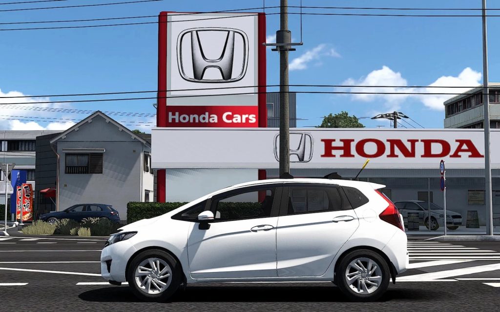 Honda Jazz GK5 v1.0.1 Mod - ATS Mod | American Truck Simulator Mod