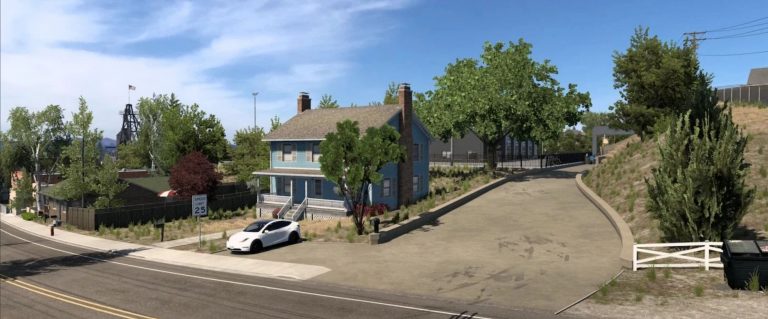 House with garage in Butte (Montana) v2.0 Mod - ATS Mod | American ...