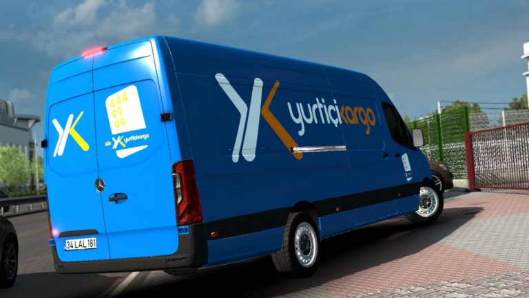 Mercedes-Benz Sprinter 2021 v2.2 Mod - ATS Mod | American Truck ...