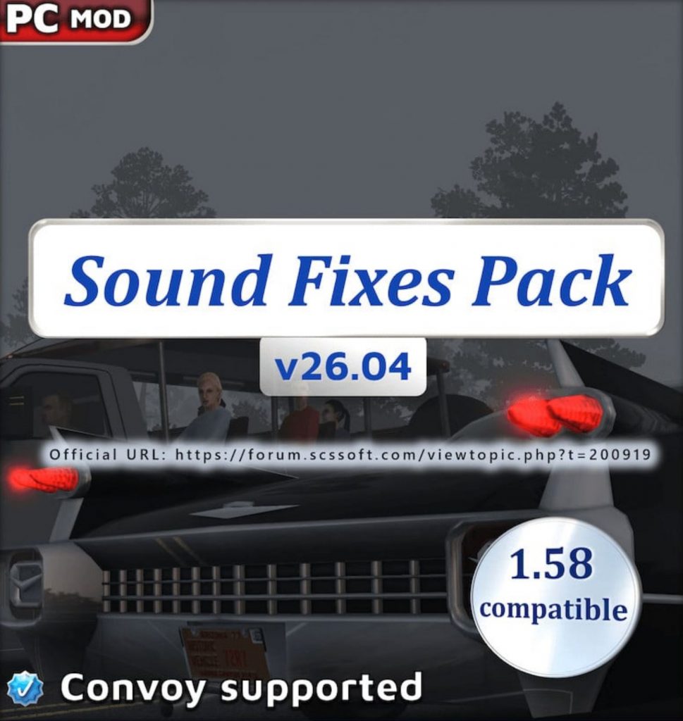 Sound Fixes Pack v26.04 Mod - ATS Mod | American Truck Simulator Mod